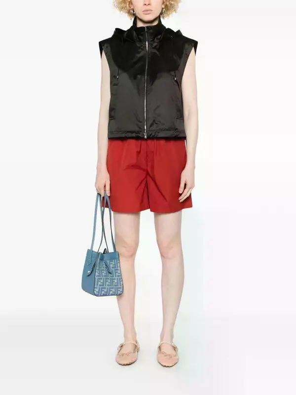 Fendi Satin Gilet - Black