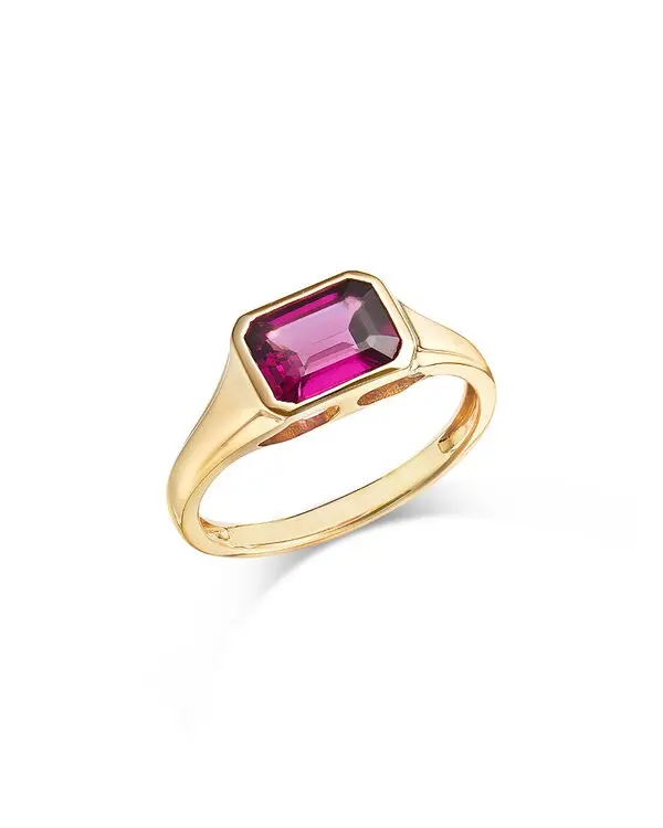 Bloomingdale'S Rhodolite Solitaire Ring - Purple/gold
