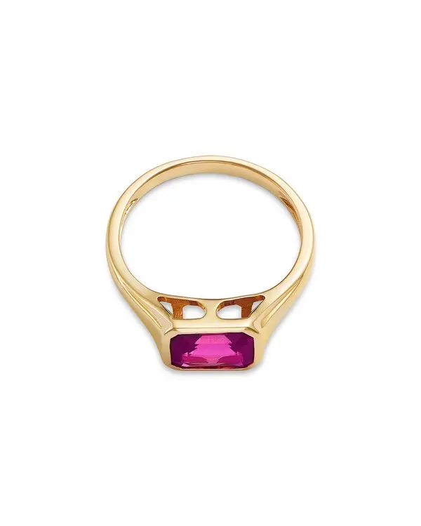 Bloomingdale'S Rhodolite Solitaire Ring