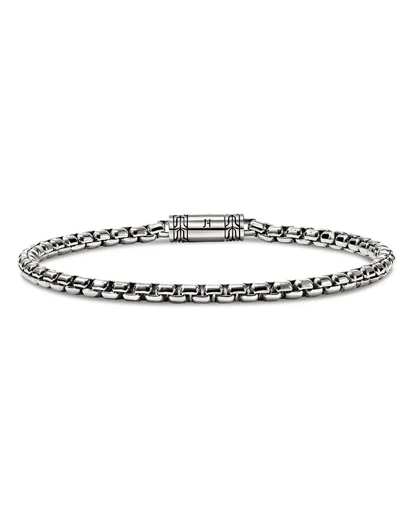 John Hardy Box Chain Bracelet - Silver
