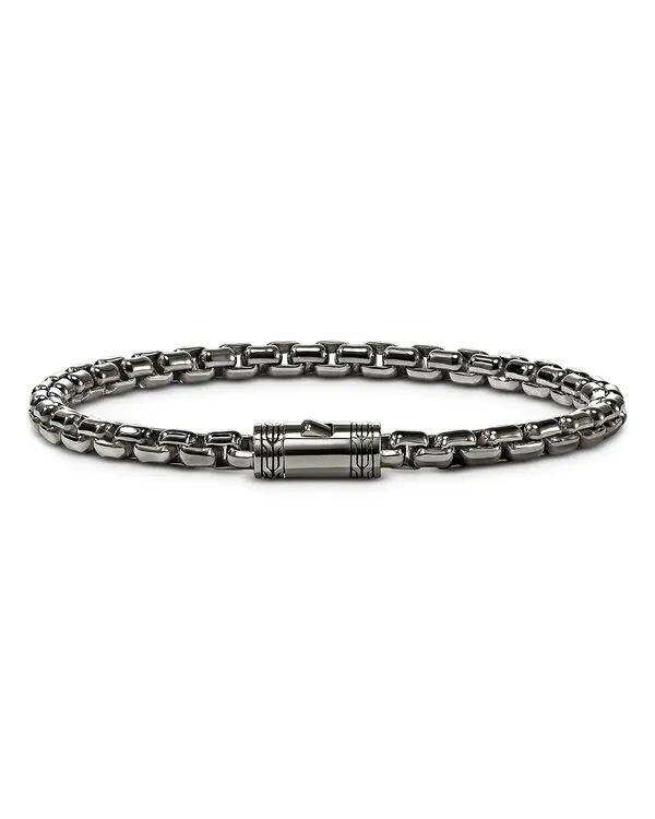 John Hardy Box Chain Bracelet - Silver