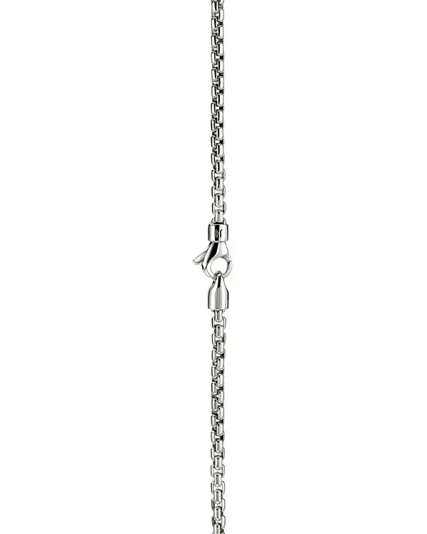 John Hardy Sterling Box Link Chain Necklace, 22 - Silver