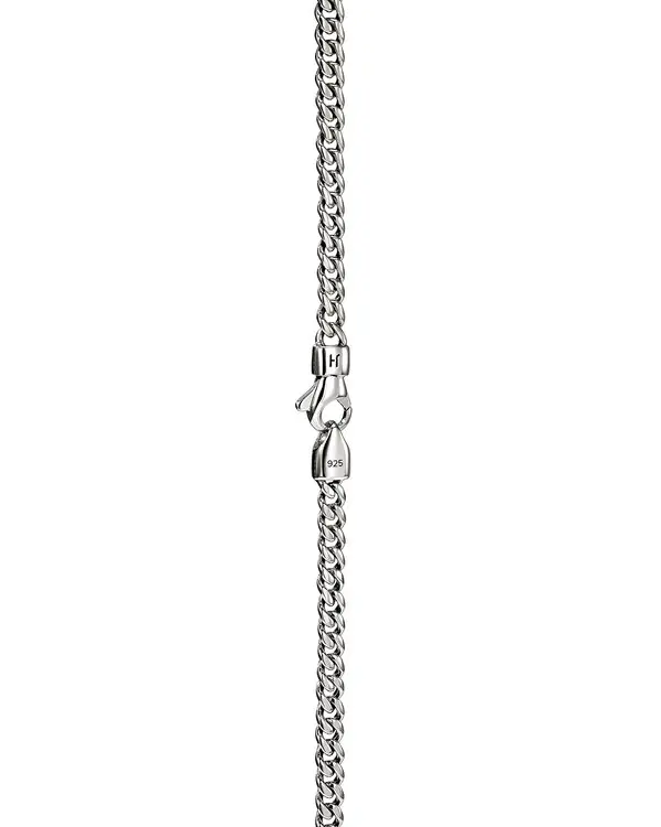 John Hardy Sterling Curb Link Chain Necklace