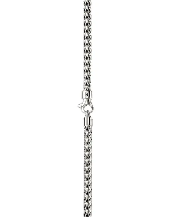 John Hardy Chain Icon Mini Necklace - Silver