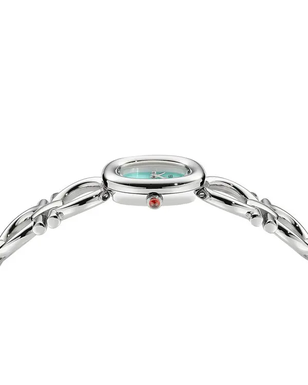 FERRAGAMO Double Gancini Watch - Blue/silver