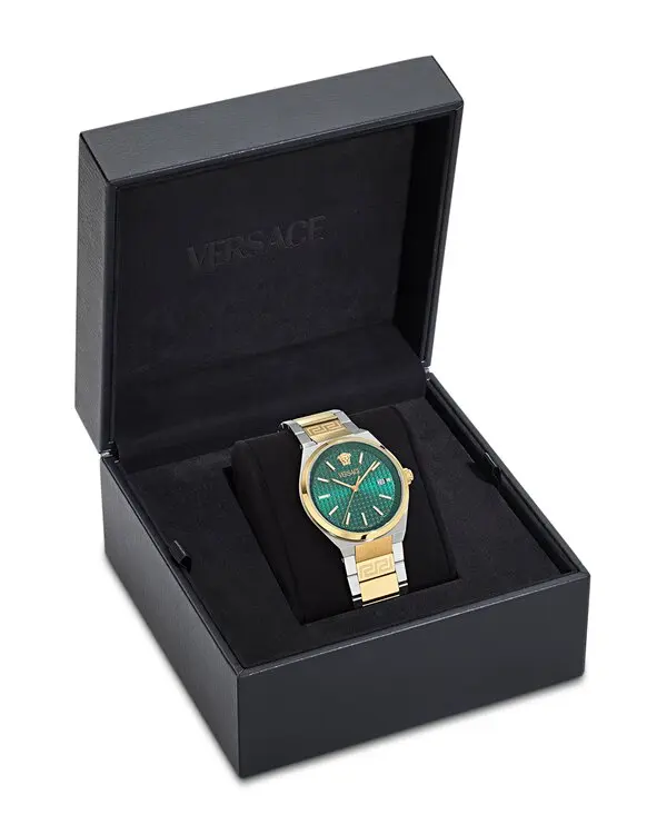 Versace V-auria Bracelet Watch 39mm - Two Tone
