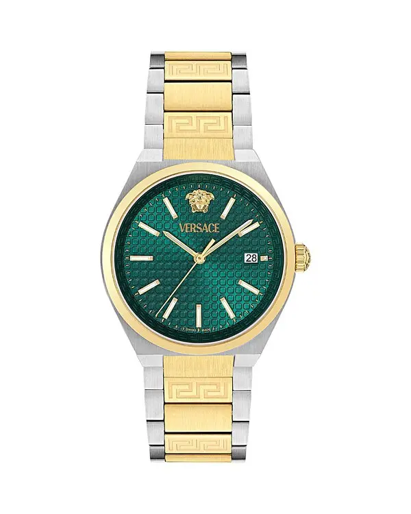 Versace V-auria Bracelet Watch 39mm - Two Tone