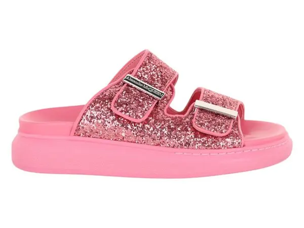 Alexander McQueen Glitter Hybrid Sandals