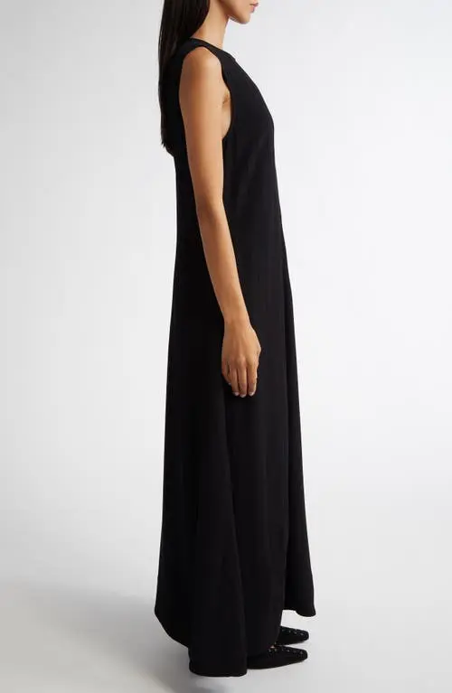 toteme a line dress Toteme Scoop-Neck A-Line Dress - Ecru