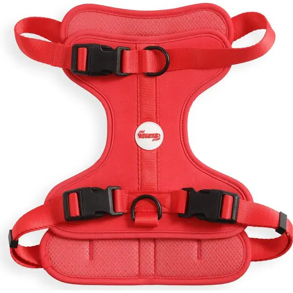 THE LICKER STORE Arlo Adjustable Padded No-pull Pet Harness With Buckles - Red