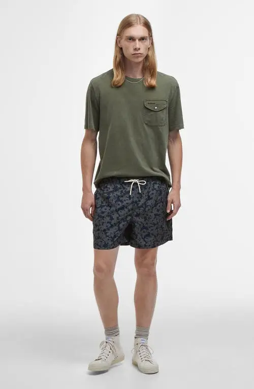 Barbour Sidmouth Printed Swim Trunks
