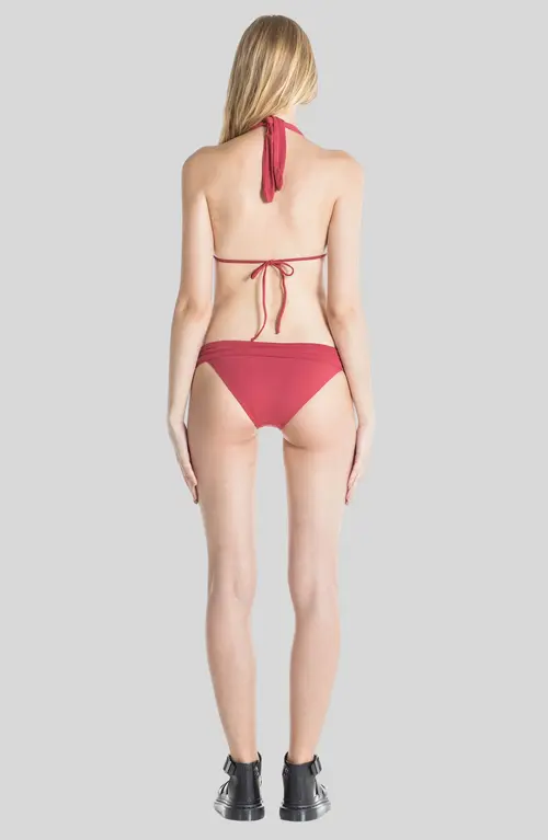SAUIPE Nina Classic Bikini Bottom - Terracotta