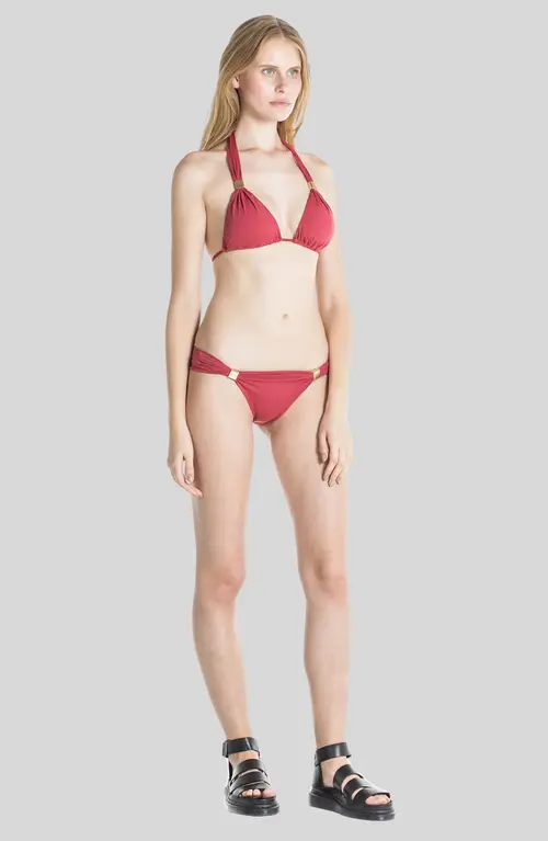 SAUIPE Nina Classic Bikini Bottom - Terracotta