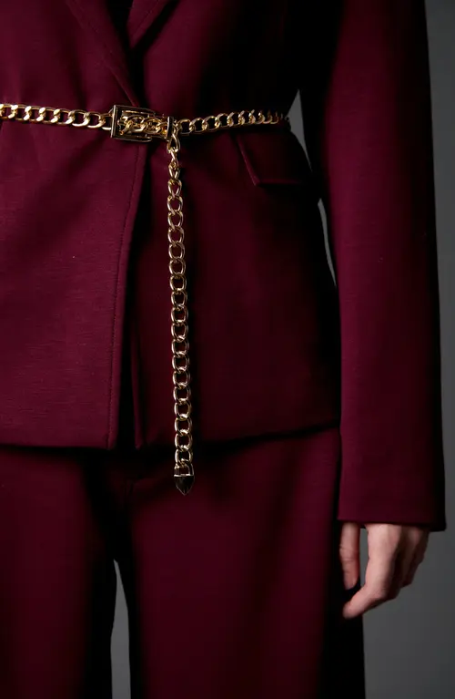 BLUE REVIVAL Taylor Belted Blazer