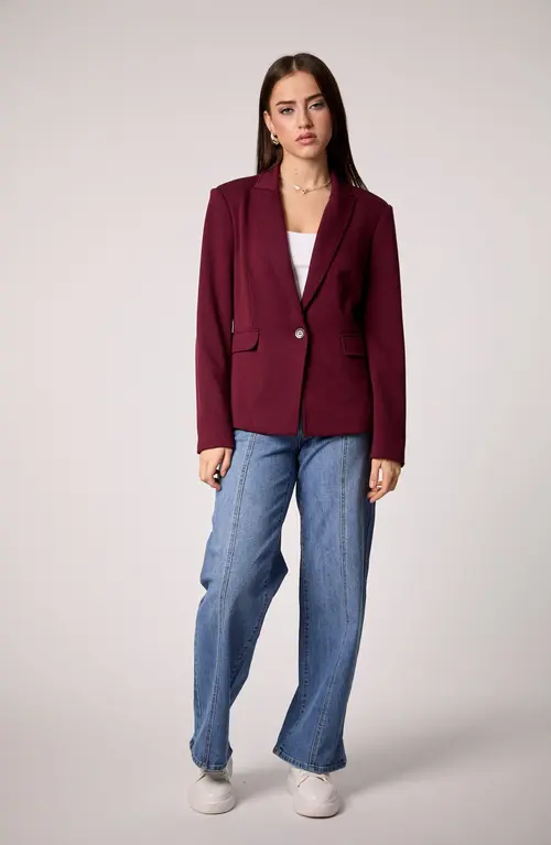 BLUE REVIVAL Taylor Belted Blazer