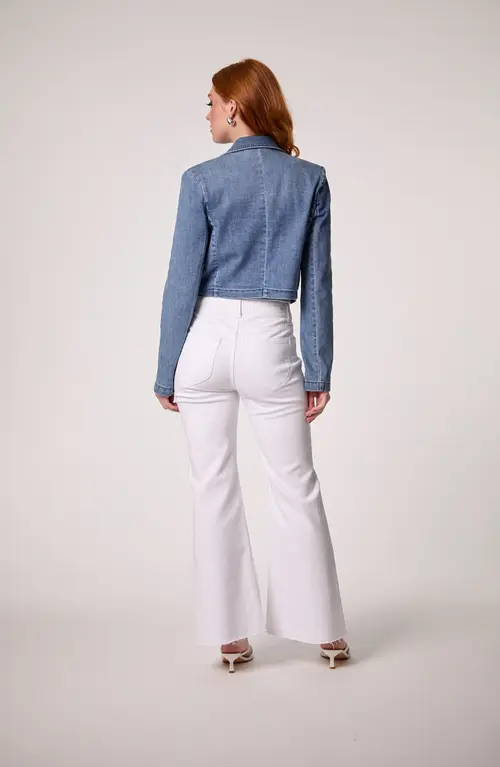 BLUE REVIVAL Olivia Cropped Blazer