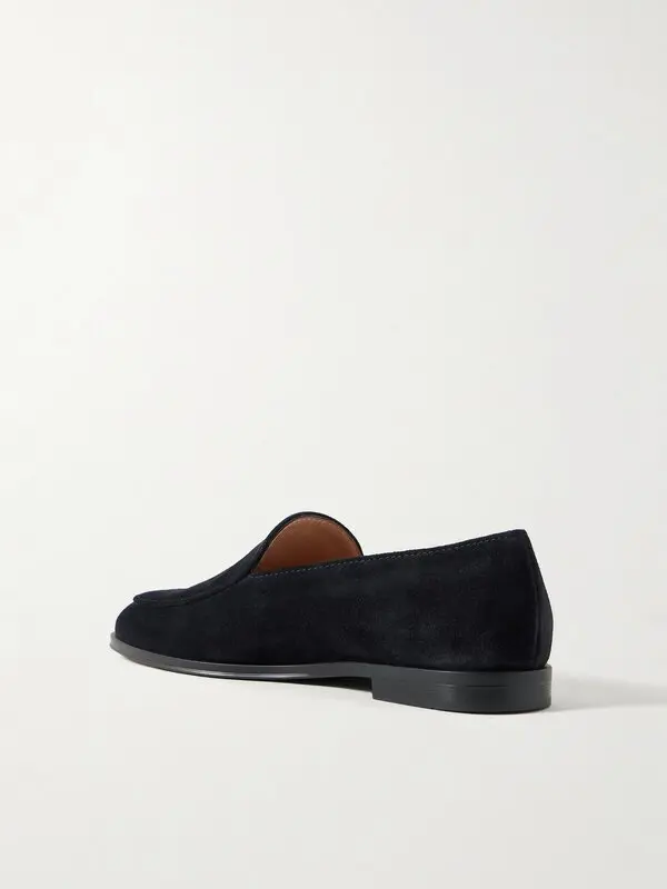 GIANVITO ROSSI Suede Loafers