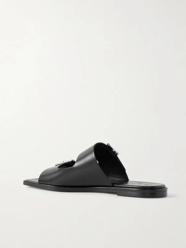 AeydĒ Tonya Buckled Leather Sandals
