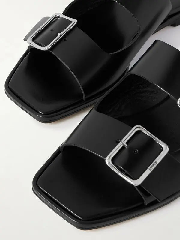 AeydĒ Tonya Buckled Leather Sandals