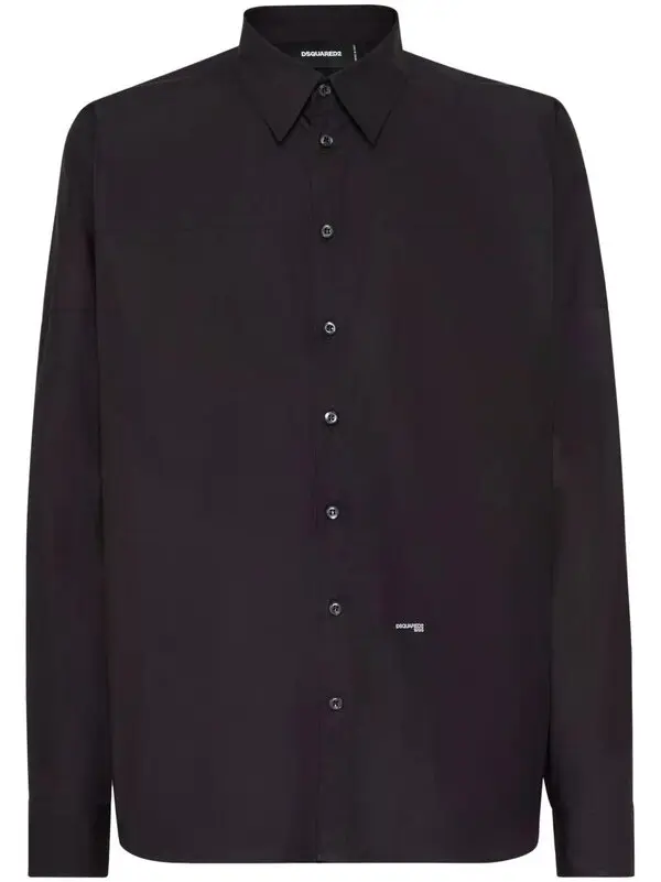 Dsquared2 Drop Shoulder Shirt - Black