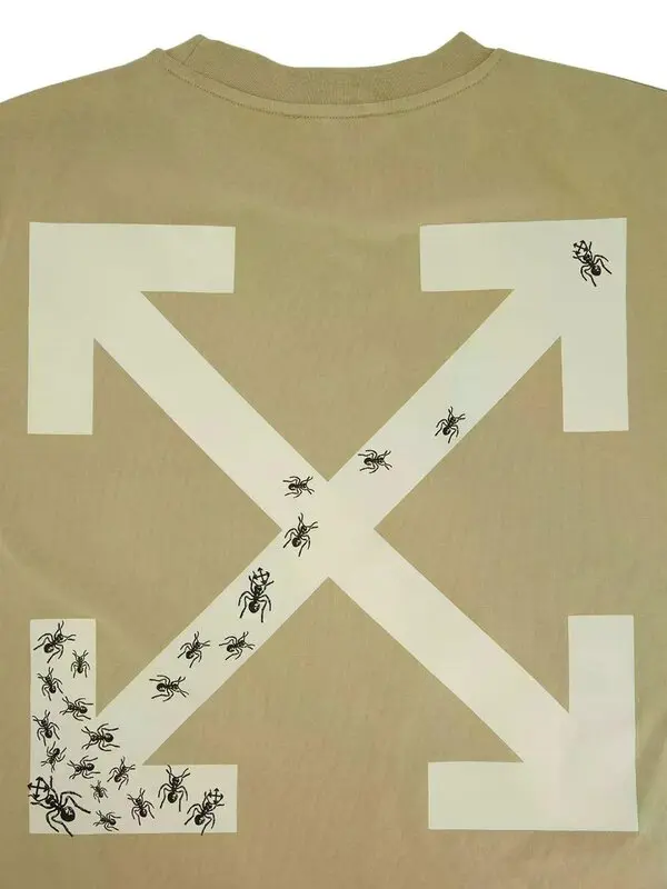 Off-White Ants Arrow T-shirt - Neutrals