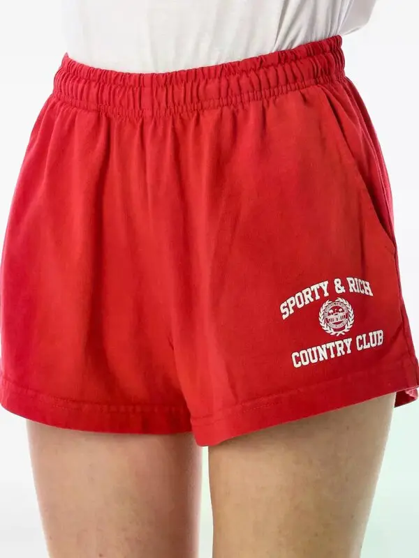 SPORTY & RICH Varsity Shorts