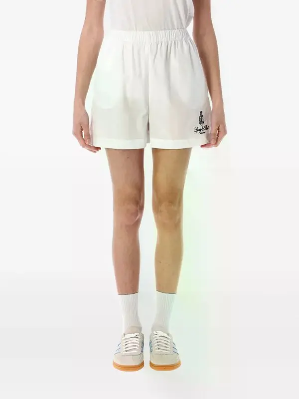 SPORTY & RICH Cotton Shorts