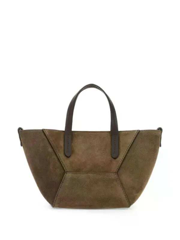 Brunello Cucinelli Suede Handbag - Brown