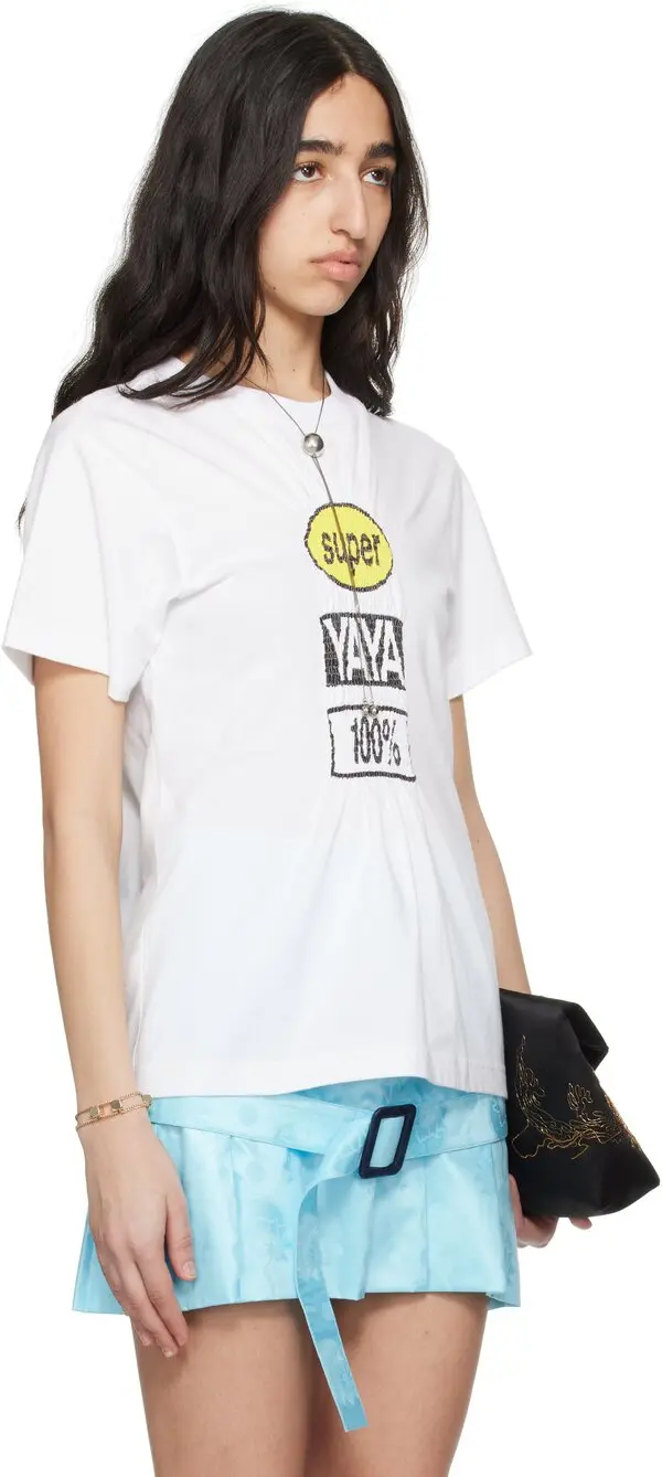 SUPER YAYA Tシャツ 35005125~white_1742335639808_1