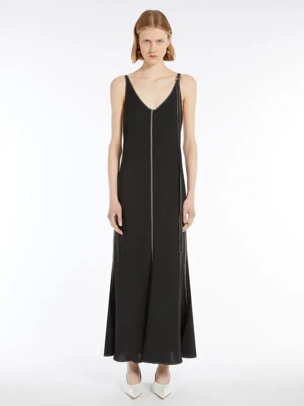 max mara formal dresses Jewel Patchwork Navy Blue Short Party Dress – FancyVestido main image 1