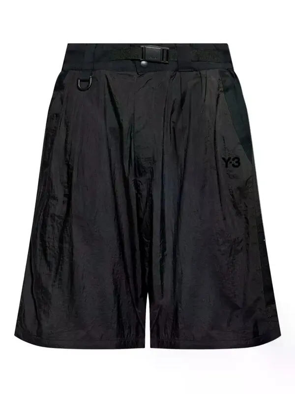 Y3 Knee-length Bermuda Shorts - Black