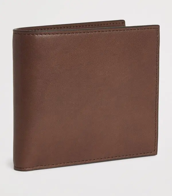 Thom Browne Leather Bifold Wallet - Brown