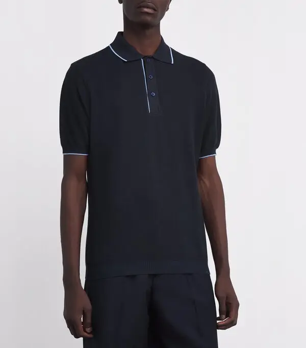 Paul & Shark Cotton-cashmere Polo Shirt