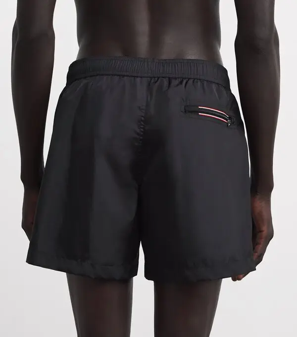Moncler Logo Swim Shorts - Black