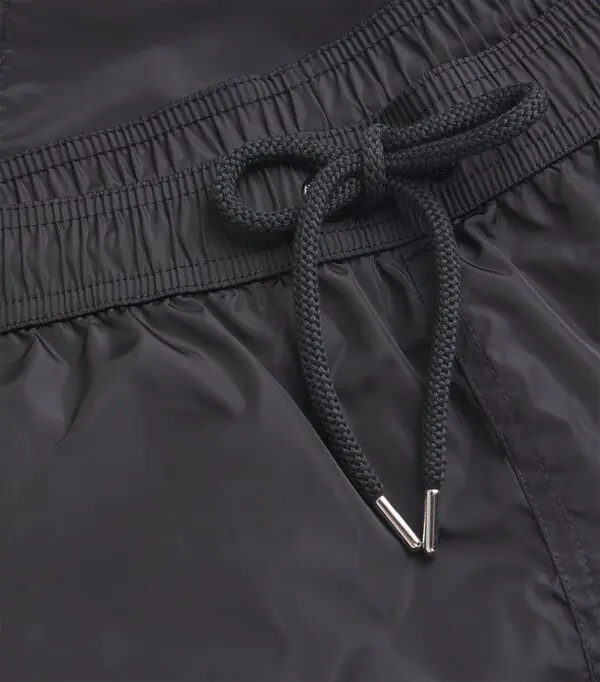 Moncler Logo Swim Shorts - Black