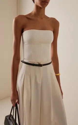 TWP Jillian Strapless Bustier Top