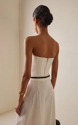 TWP Jillian Strapless Bustier Top