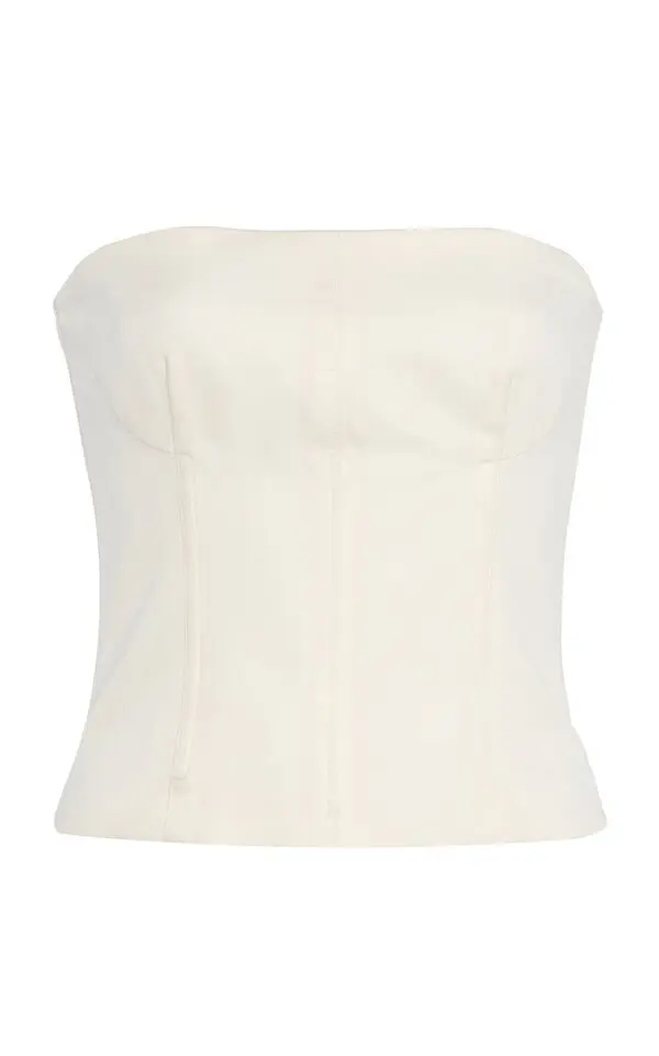TWP Jillian Strapless Bustier Top