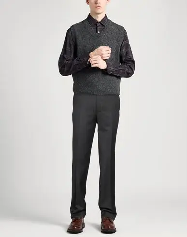 Canali Tailored Wool Pants - Grey