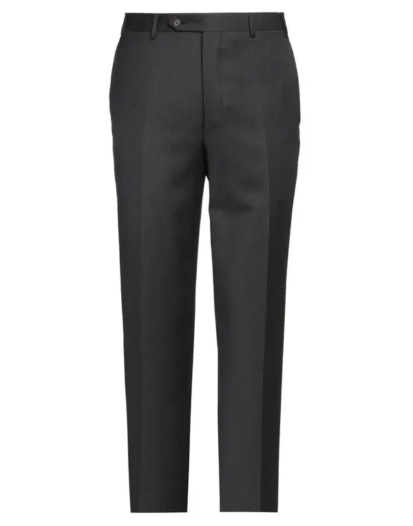 Canali Tailored Wool Pants - Grey