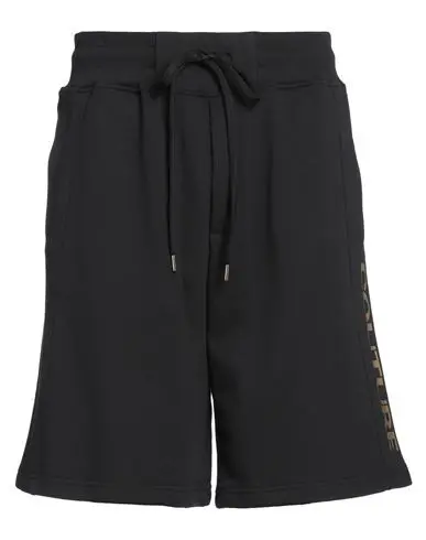 Versace Cotton Bermuda Shorts - Black