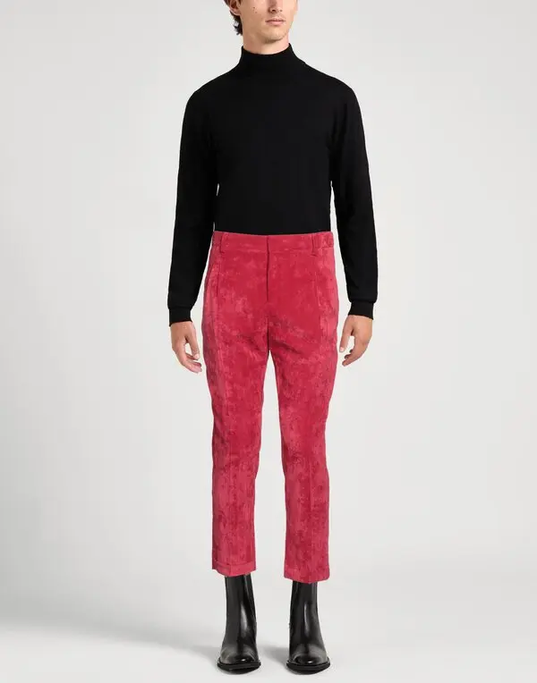 DANIELE ALESSANDRINI Tailored Velvet Pants