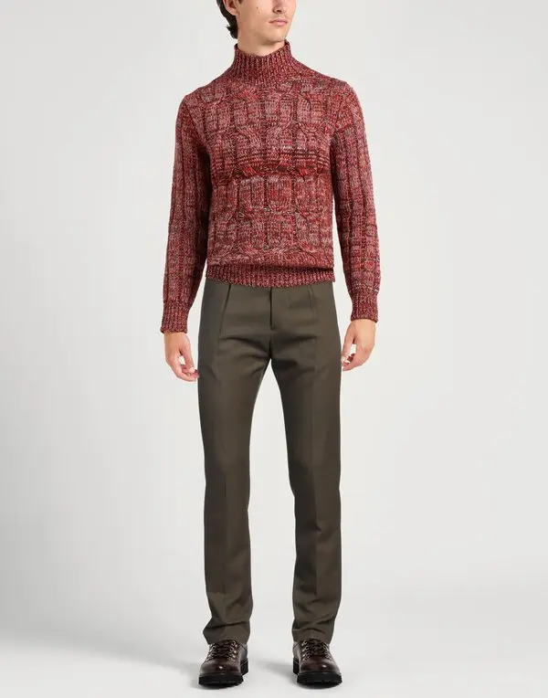 JACOB COHЁN Virgin Wool Tapered Trousers
