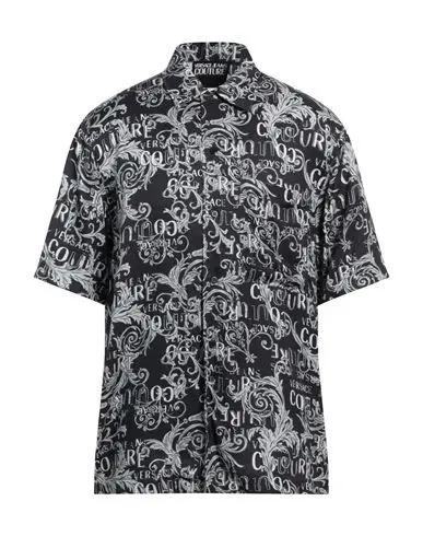 Versace Shirt Size Viscose - Black