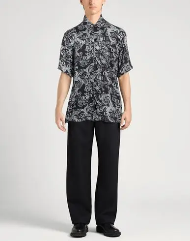 Versace Shirt Size Viscose - Black