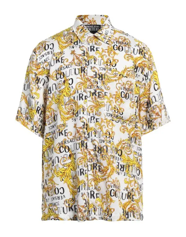 Versace Shirt Size Viscose - White