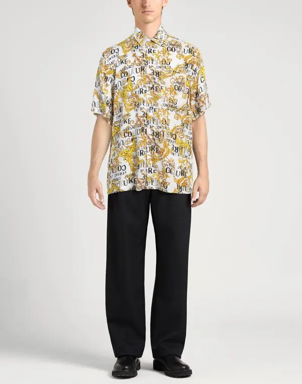 Versace Shirt Size Viscose - White