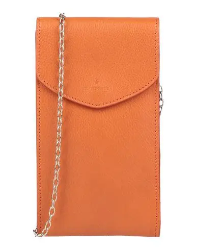 Il Bisonte Leather Cross-body Bag With Metallic Strap - Red