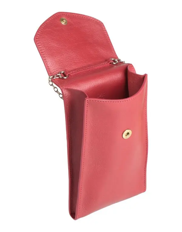 Il Bisonte Leather Cross-body Bag - Red