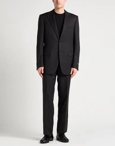 Canali Suit Size Virgin Wool - Grey